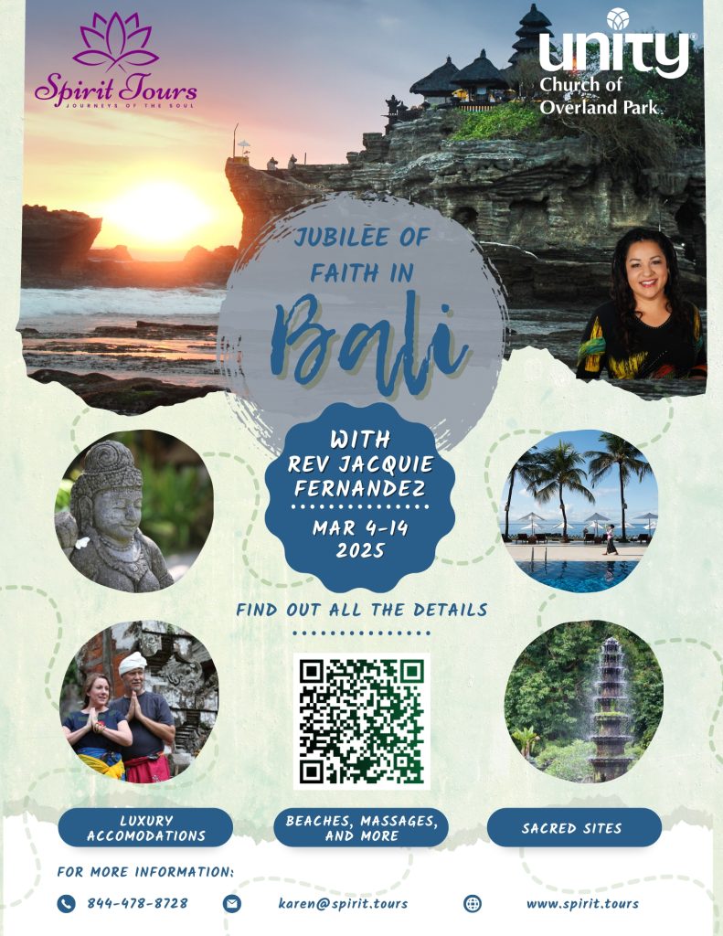 Sacred Pilgrimage to Bali with Rev. Jacquie - Unity Church of Overland Park