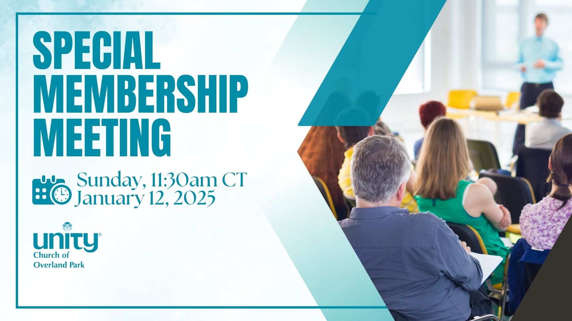 Special Membership Meeting - Unity Church of Overland Park